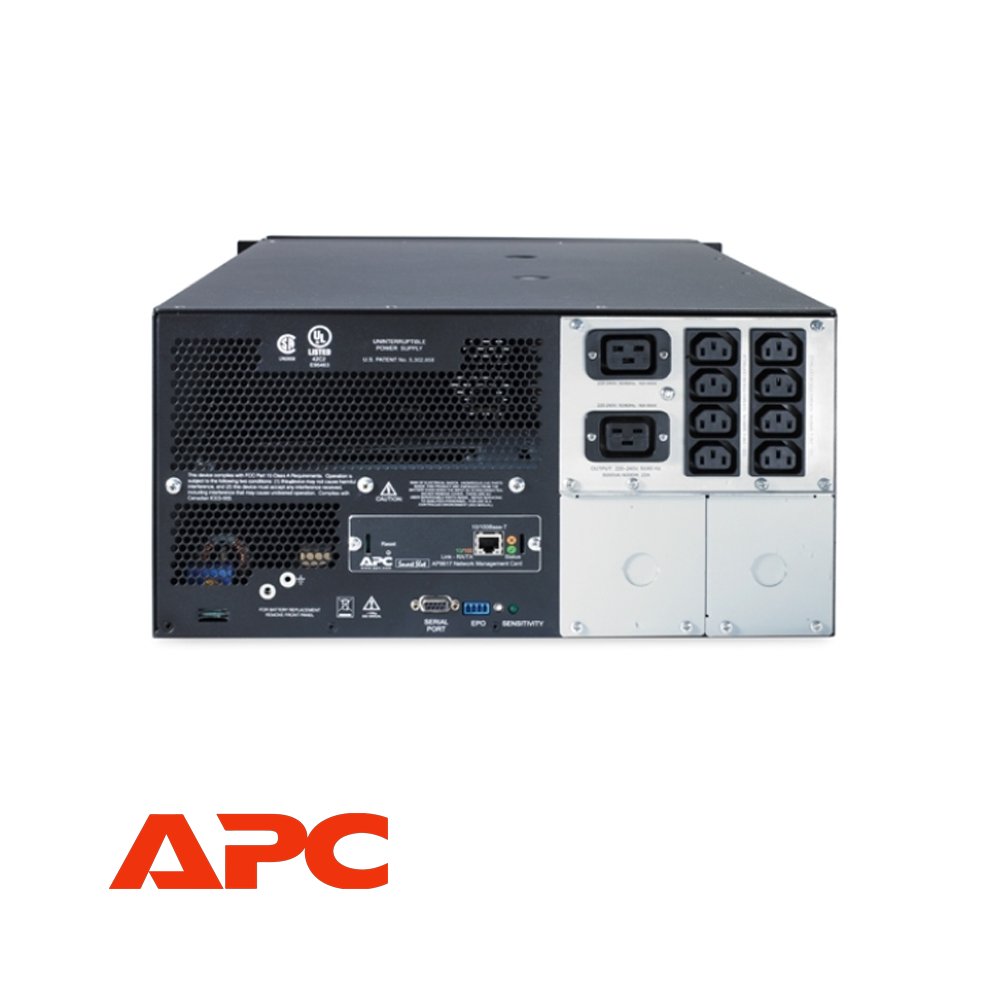 SUA5000RMI5U APC Smart-UPS 5000VA 230V Rackmount or Tower www ...